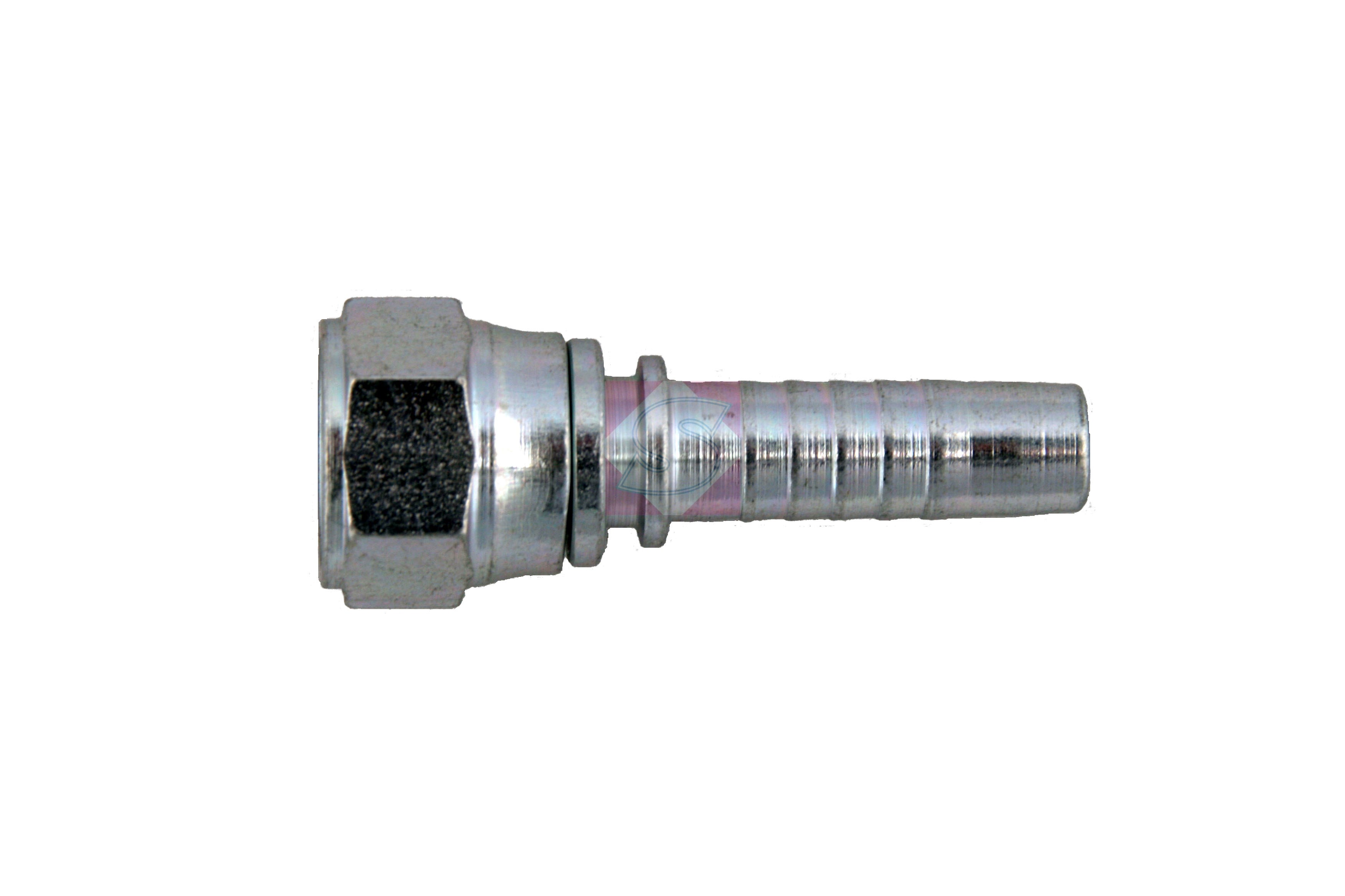 Straight connection with screw thread | Steel / Stainless steel | Hose ...