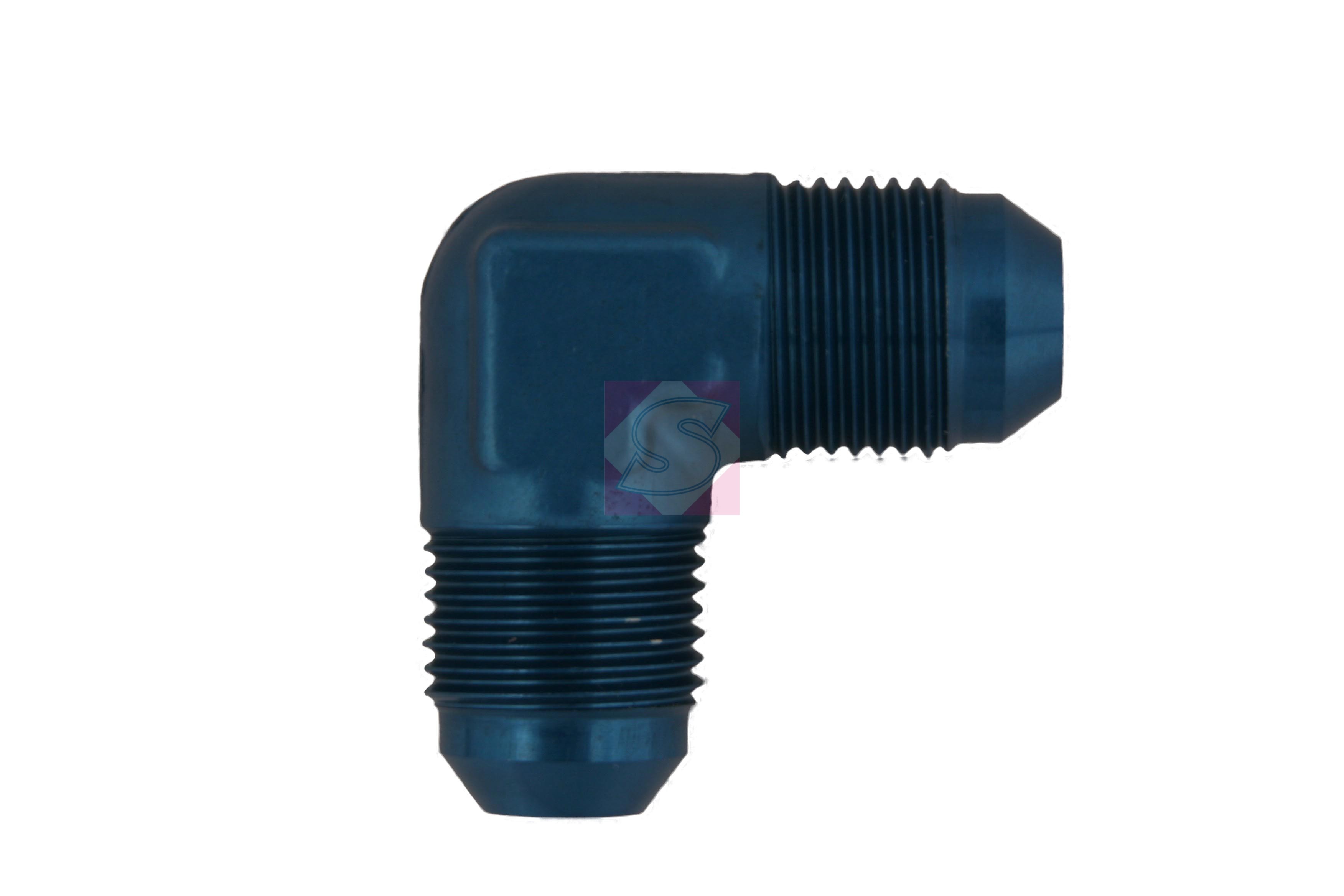 Adapter 90° Dash-12 x Dash-12 | JIC (Dash) x JIC (Dash) | Aluminium ...