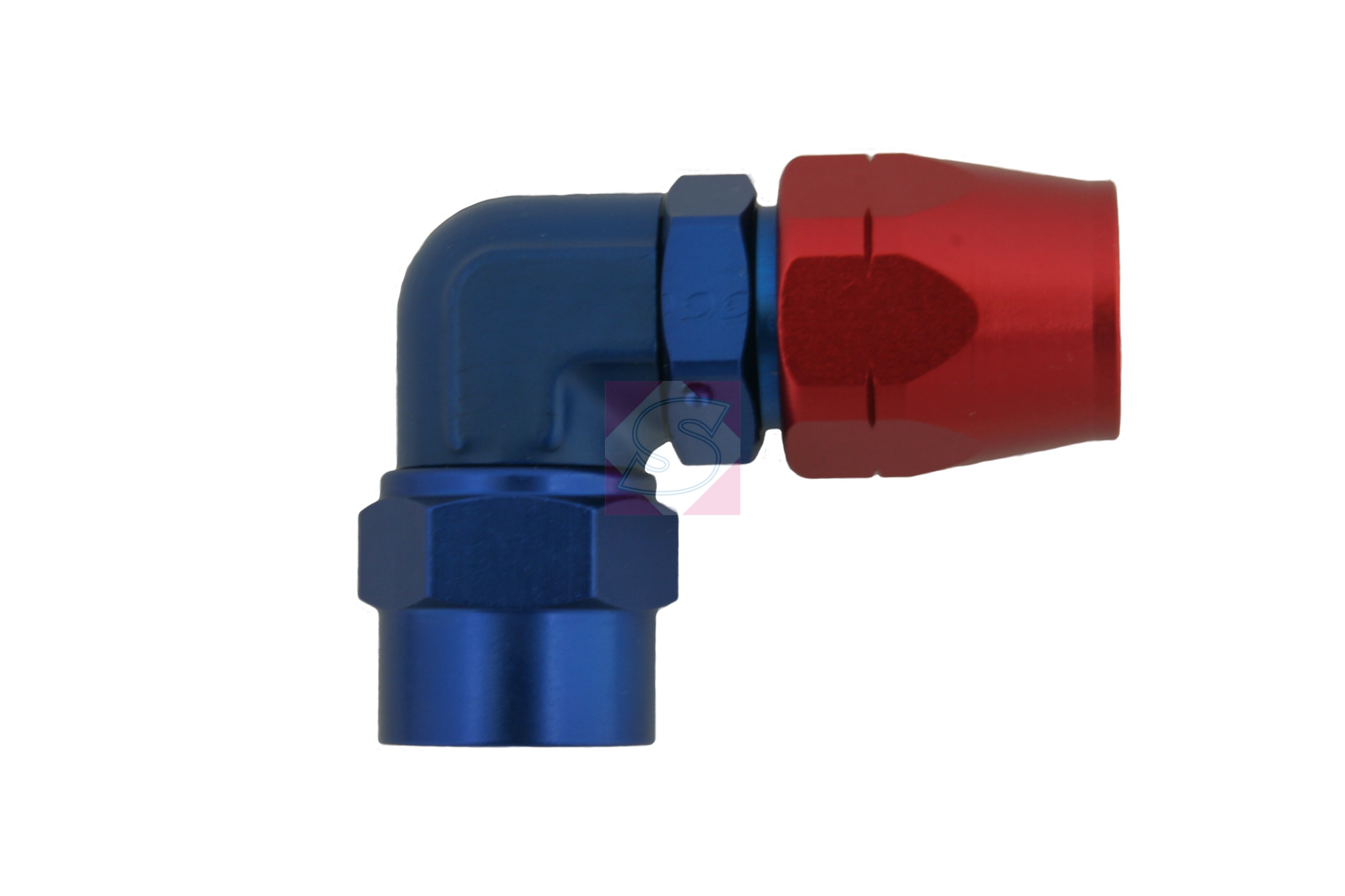 Fitting 90° Dash-8 Cutter DA | Fitting 90° Blockwinkel | Aluminium ...