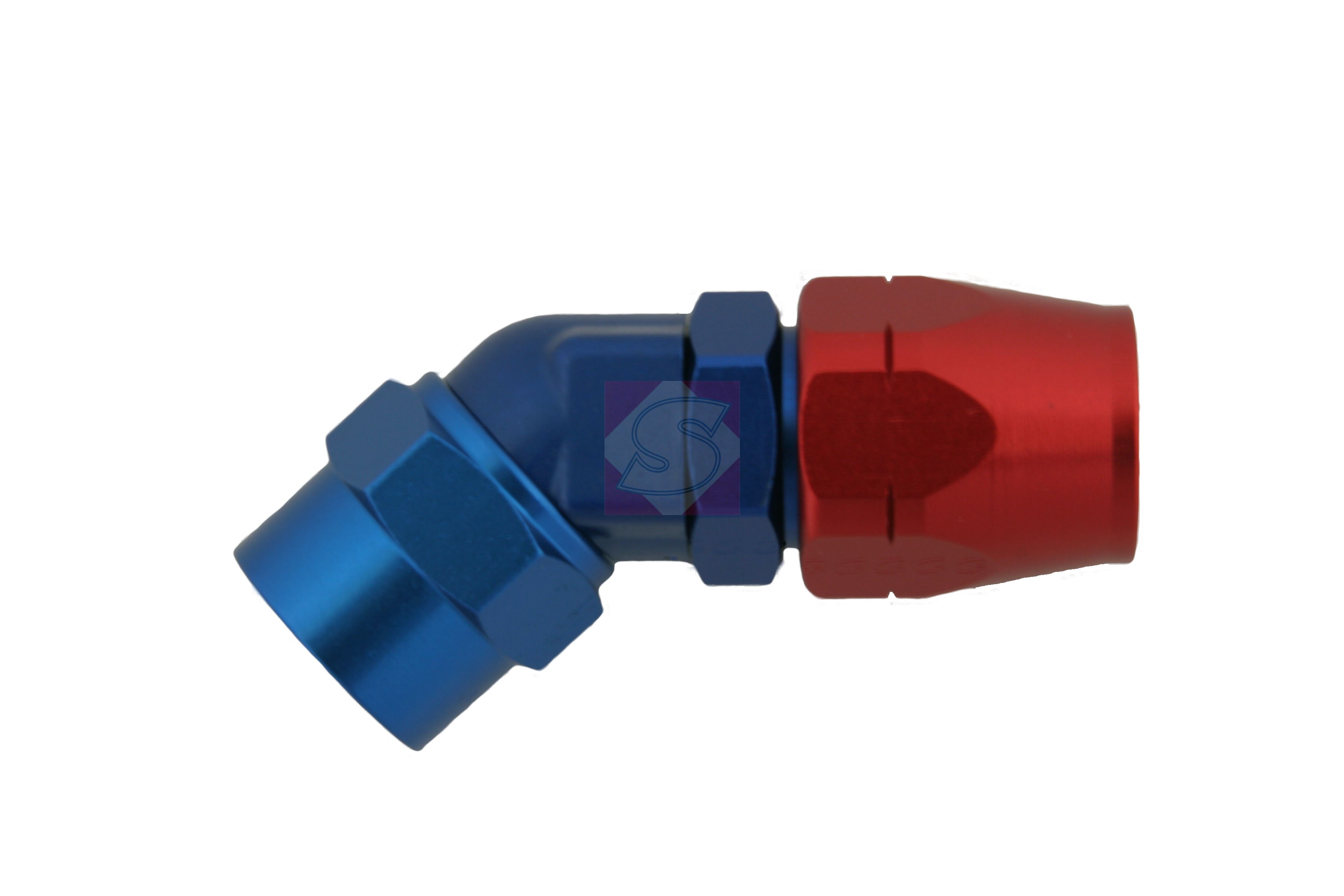 Fitting 45° -12D Cutter DA | Fitting 45° elbow forged | Aluminum | Hose ...