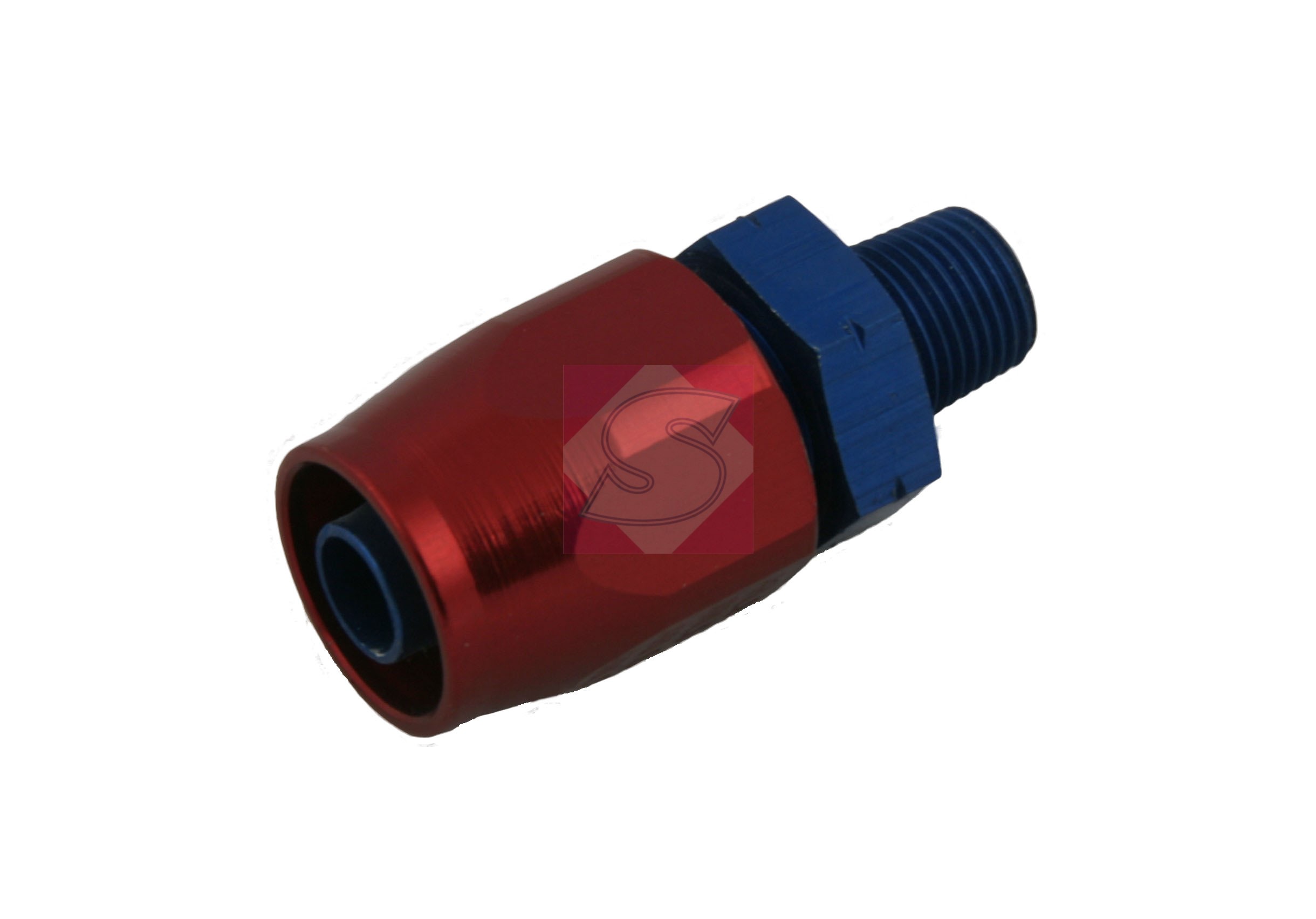 Fitting gerade 1/8NPT x Dash-6 Cutter | Fitting gerade | Aluminium ...