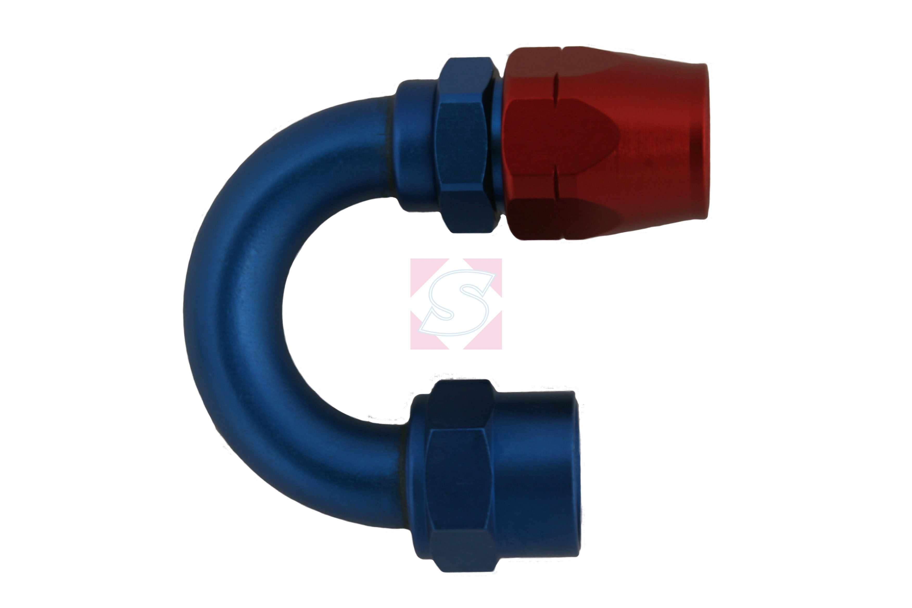 Fitting 180° -8D Cutter DA | Fitting 180° elbow | Aluminum | Hose ...