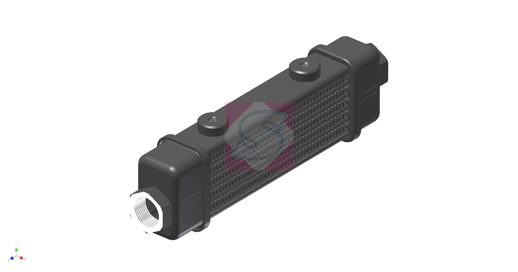 Oil cooler SETRAB Slim Line | Oil cooler | Radiators | Schweizer GmbH ...